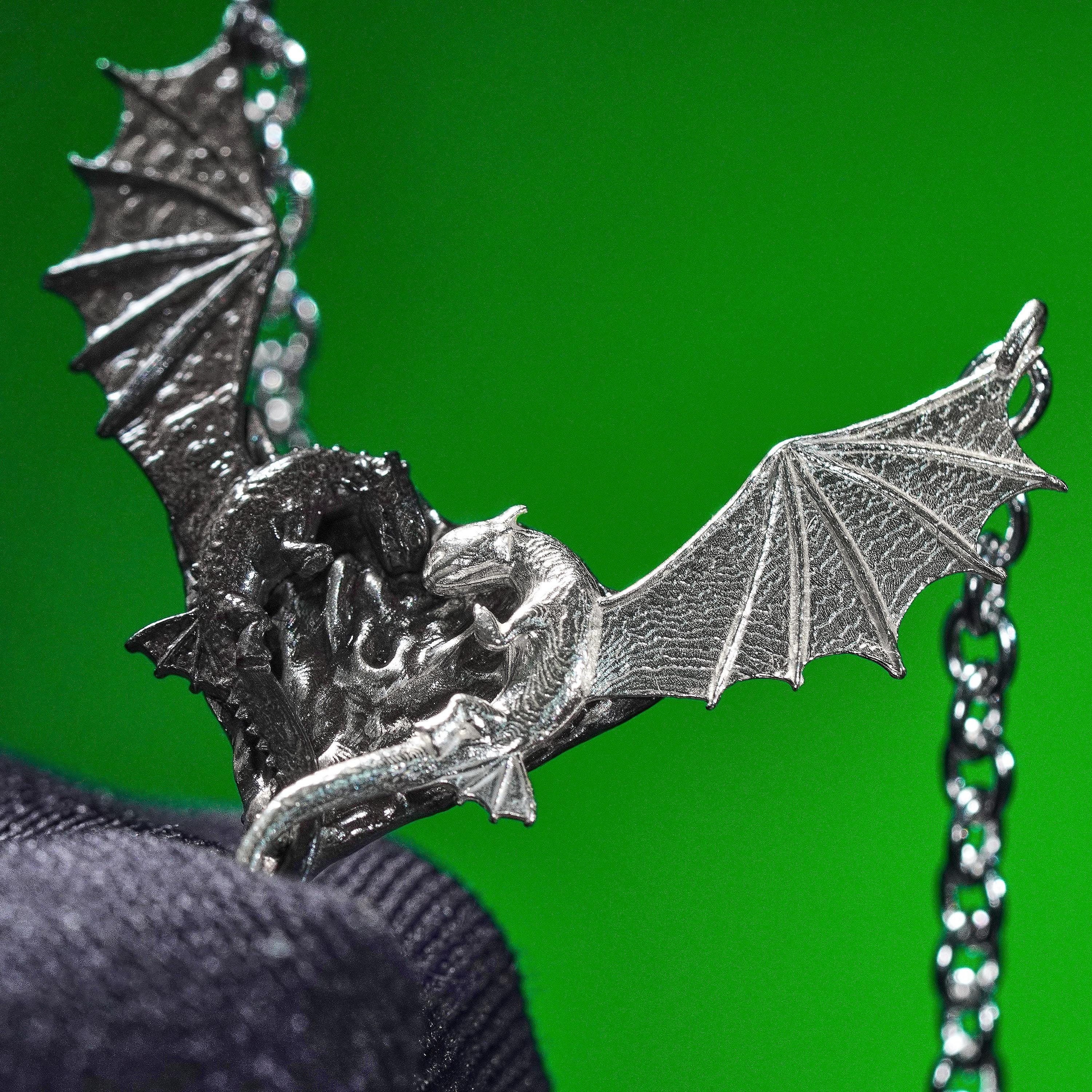 PREMIUM Dragon Bond Pendant – Handmade 950 Silver Couple’s Necklace ...