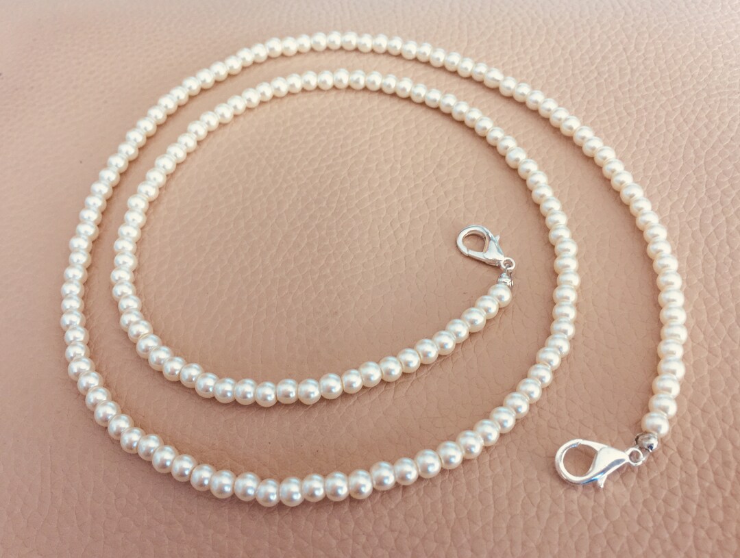 Pearl Mask Chain, Face Mask Chain, Glasses Lanyard, Mask Lanyard, Mask ...