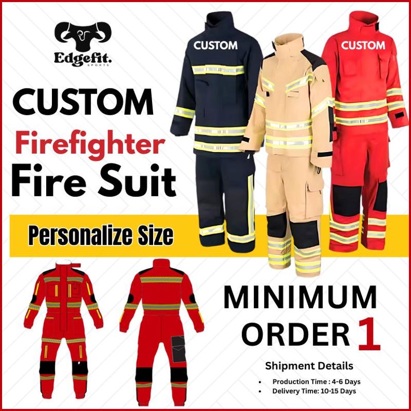 Fireman Costume - Etsy