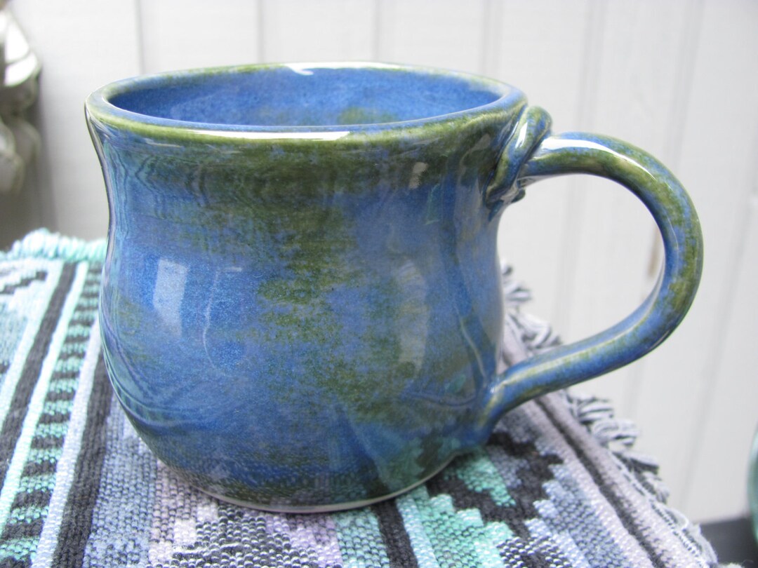 Mug 8 Oz. Handmade Ceramic Pottery Teacup - Etsy