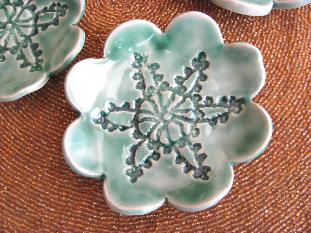 Mini Spoon Rest One Ring Dish Tea Bag Holder Candle Holder Ring Rest ...