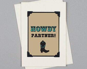 Howdy Partner | Etsy
