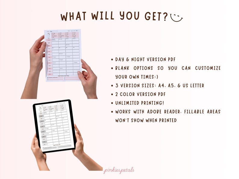 Nurse Shift Planner, Nurse Shift Task, Nurse Digital Planner, Nursing ...