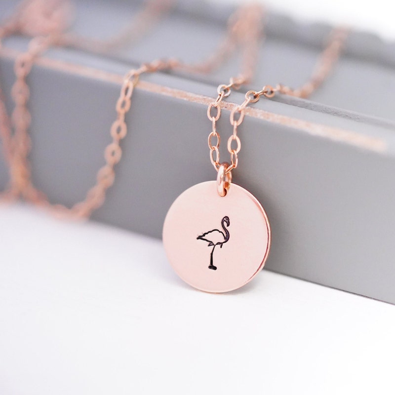 Flamingo Necklace - Etsy