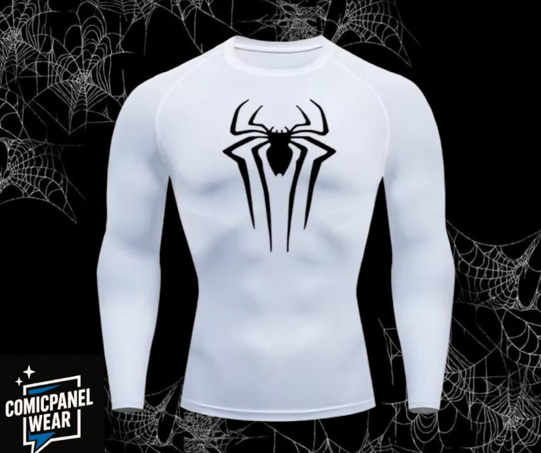 Spider-man Compression Shirt for Gym – Breathable and Quick-dry - Etsy