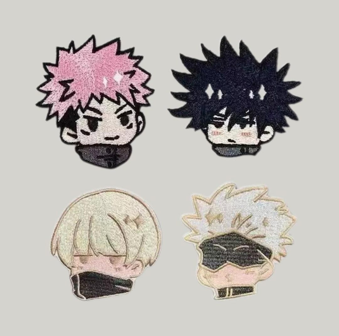 Anime Embroidery Patches / Anime Patches / Hand Stitched Patches / Hand ...