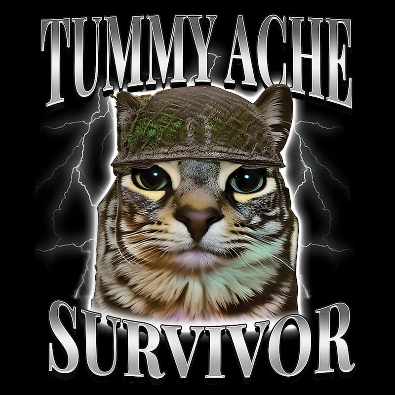 Tummy Ache Survivor - Etsy