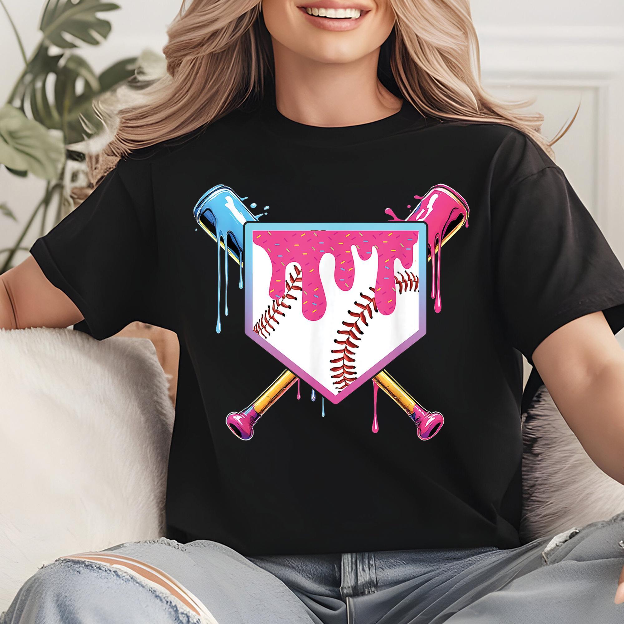 Baseball Drip PNG, Ice Cream Drip Baseball Digital File, Youth Boys ...