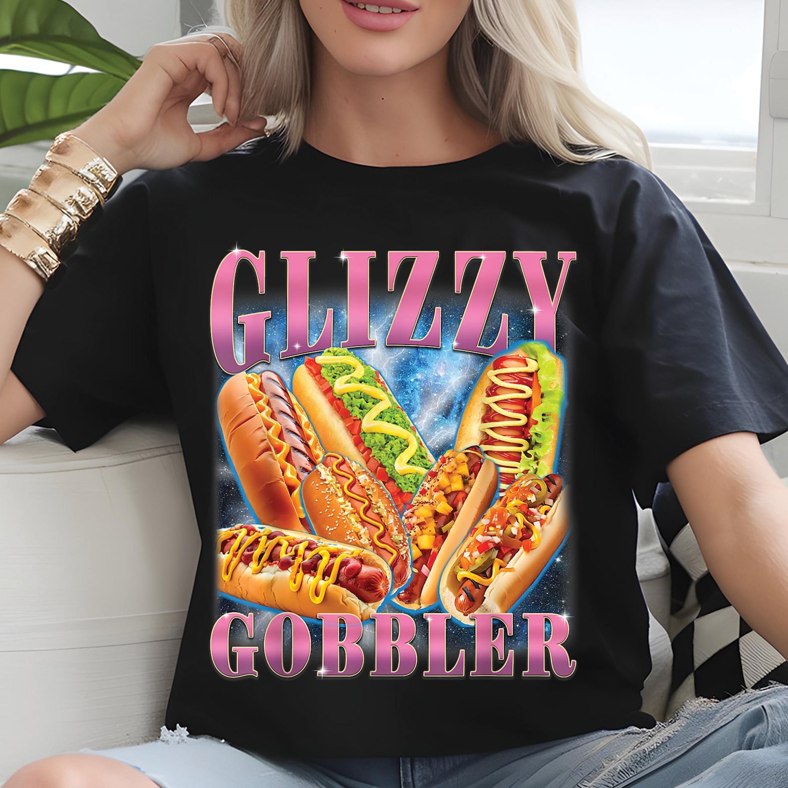 Glizzy Gobbler PNG | Funny Hot Dog Meme Design | Glizzy Lover Shirt ...