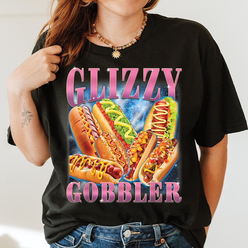 Glizzy Gobbler PNG | Funny Hot Dog Meme Design | Glizzy Lover Shirt ...