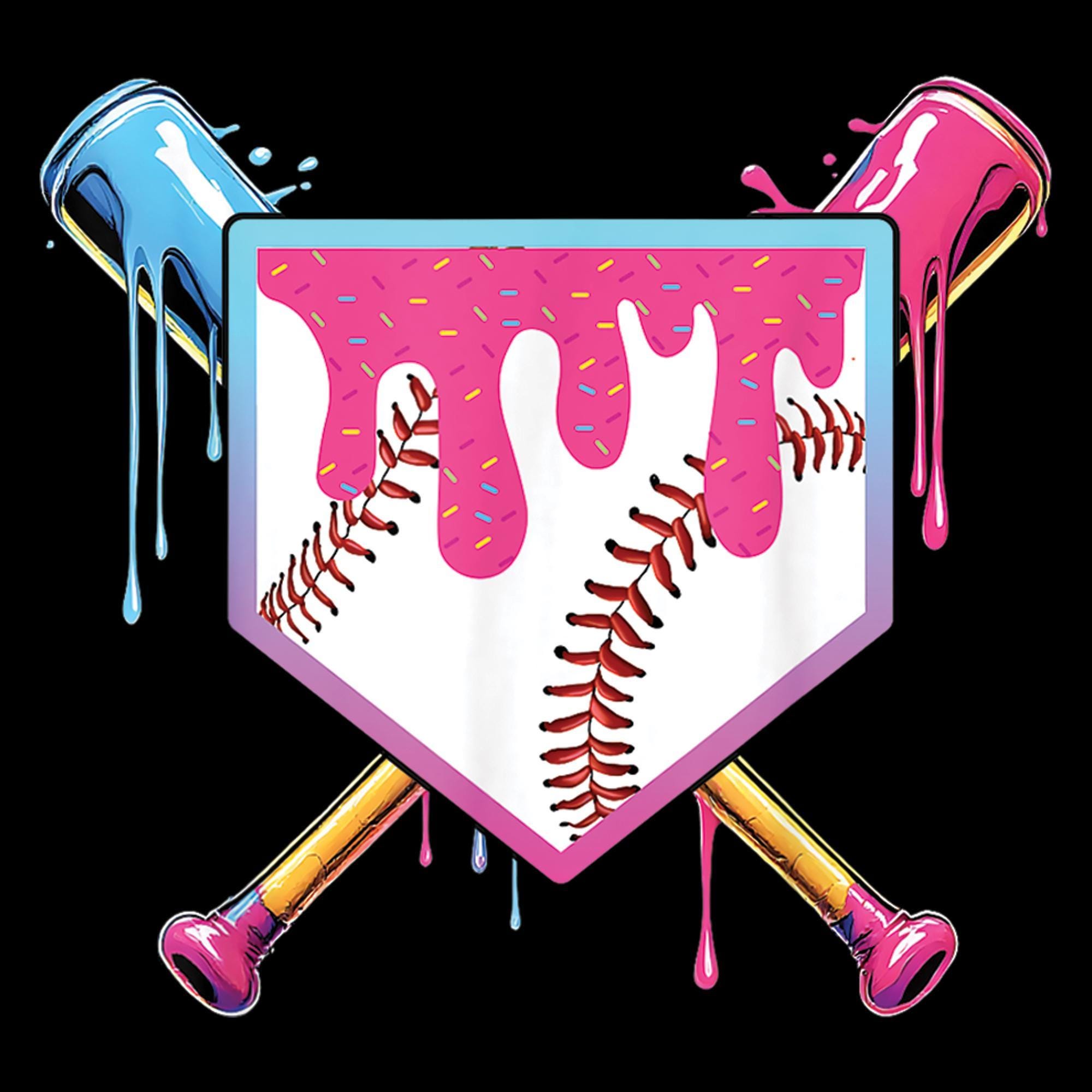 Baseball Drip PNG, Ice Cream Drip Baseball Digital File, Youth Boys ...