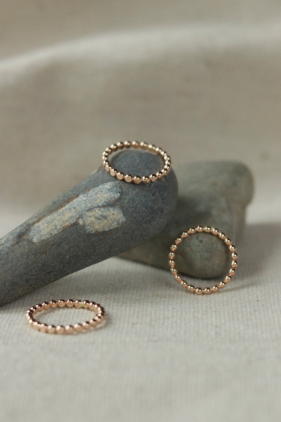 Confetti Ring Trio- 14k Gold Fill, Stacking Rings , Minimal Jewelry ...