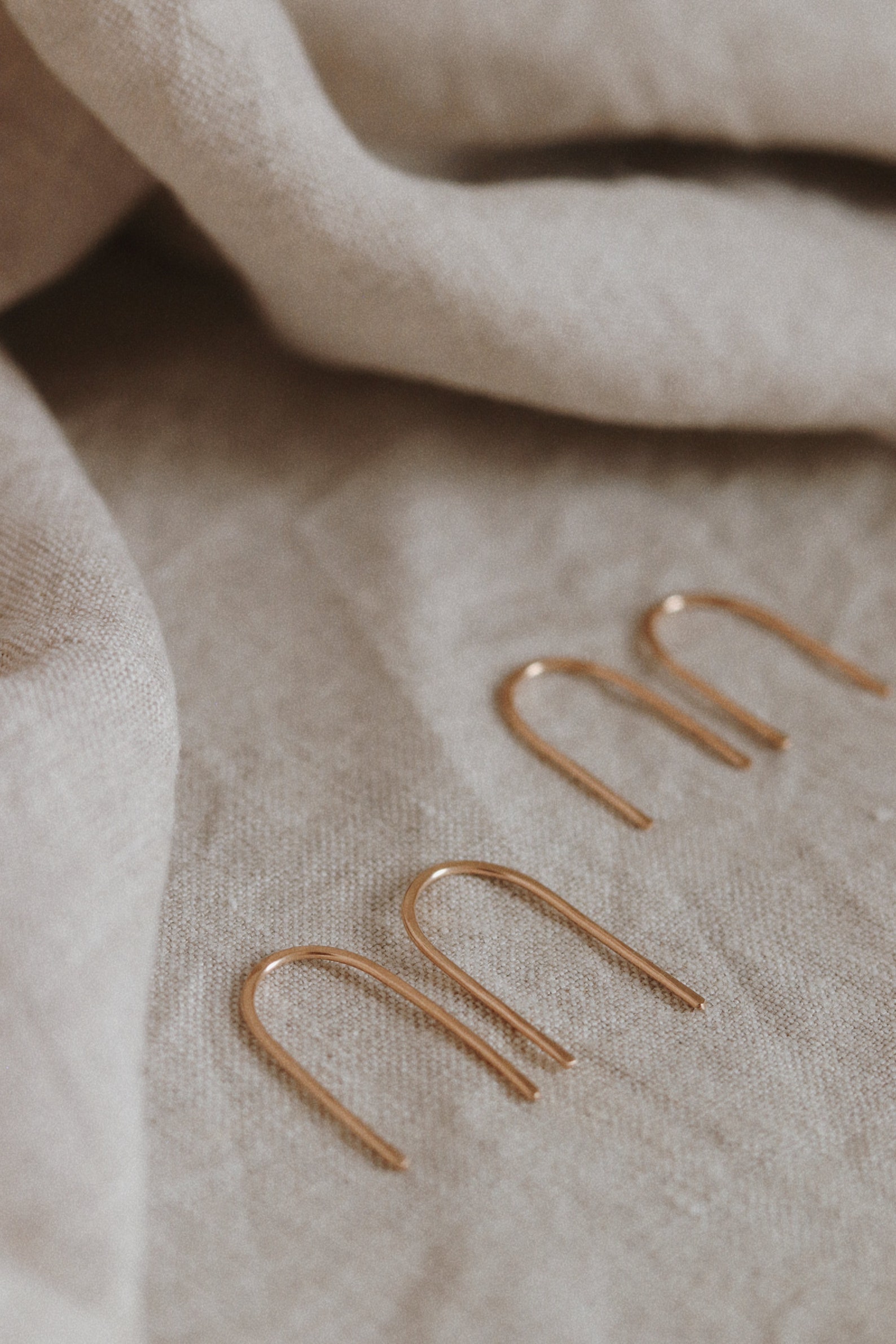 Minimal Gold Fill Arches - 14k Gold Fill, Minimal Earrings , Dainty ...
