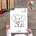 Arabic Alphabet Animal Coloring Pages – 28 Fun & Educational Printables ...