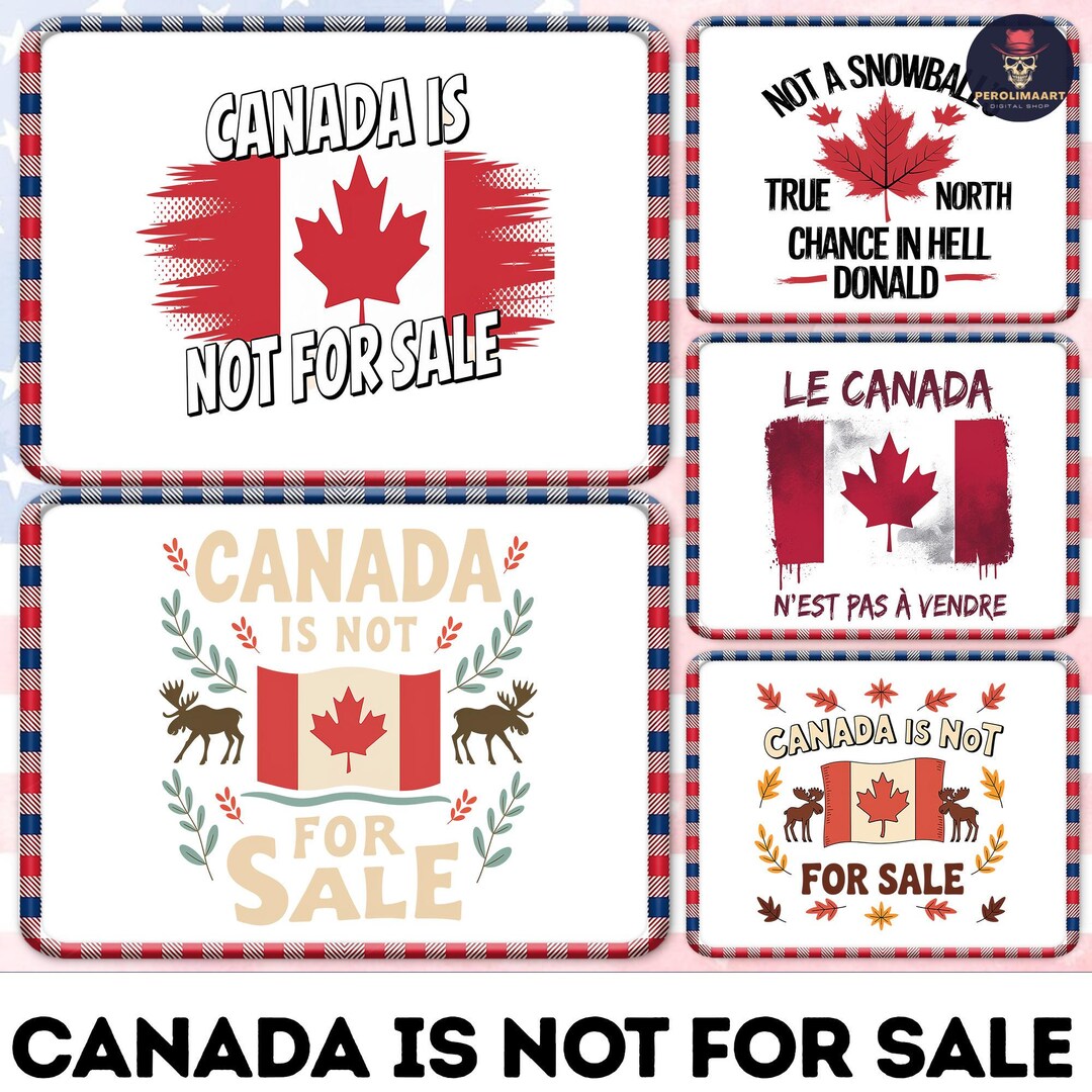 20+ Proud Canadian PNG, Canada is Not for Sale Png Bundle, Elbows up ...