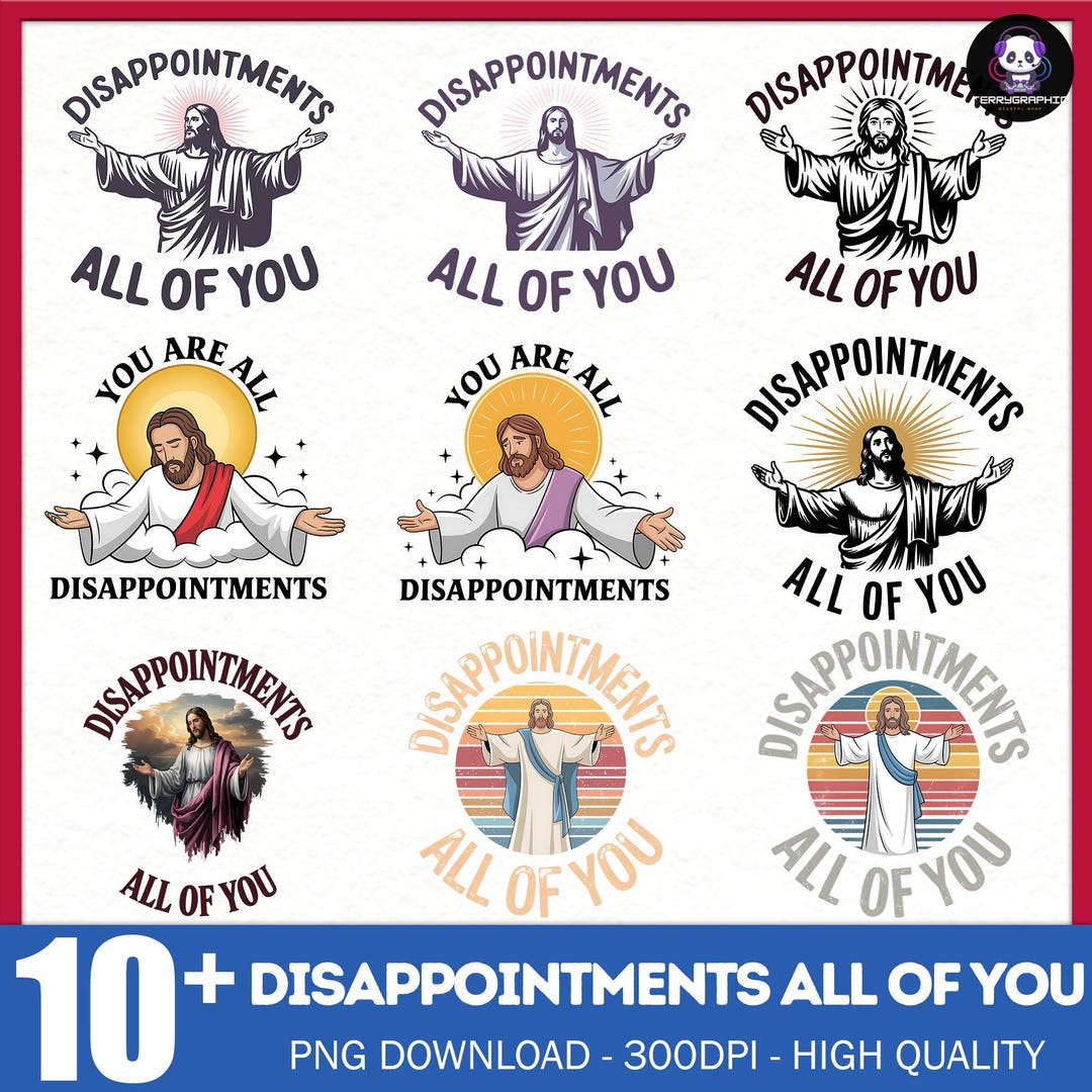10+ Disappointments All of You PNG Bundle, Jesus Png, Christian Bible ...