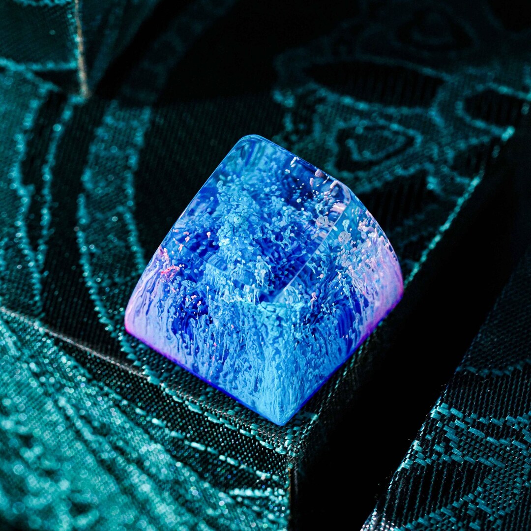 Undersea Coral Reef Keycap Set – Handmade Ocean-inspired Resin Keycaps ...