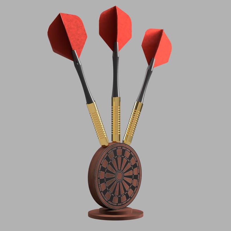 Dartboard Dart Holder - Digital Files for Laser Cutting and Engraving ...
