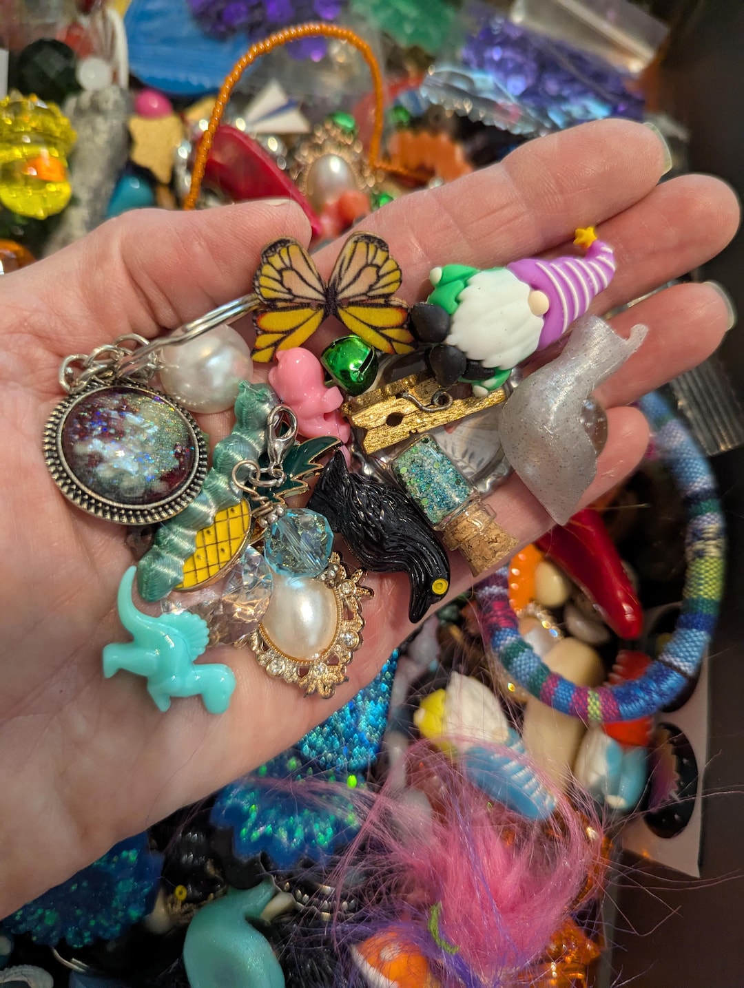 Crow Confetti Scoop: Whimsical Charms, Trolls & Gnomes - Mystery ...