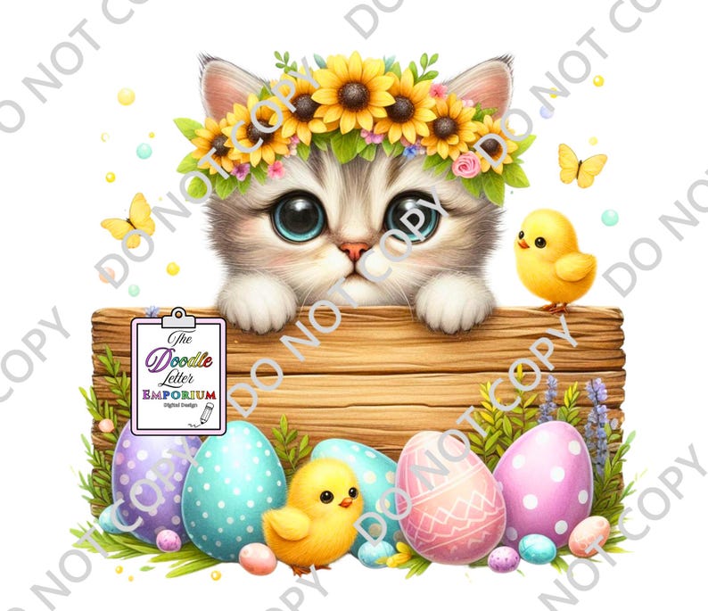 10png Bundle Custom Name Easter Digital Designs, Farm Animal Edition ...