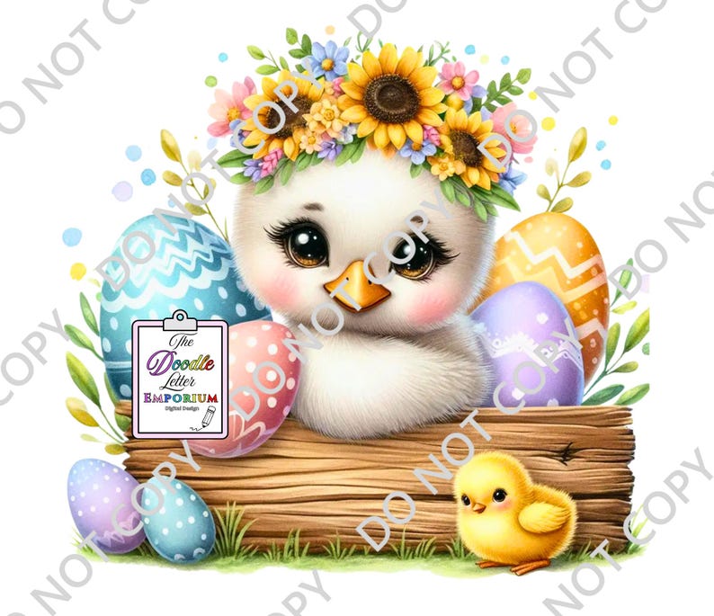 10png Bundle Custom Name Easter Digital Designs, Farm Animal Edition ...