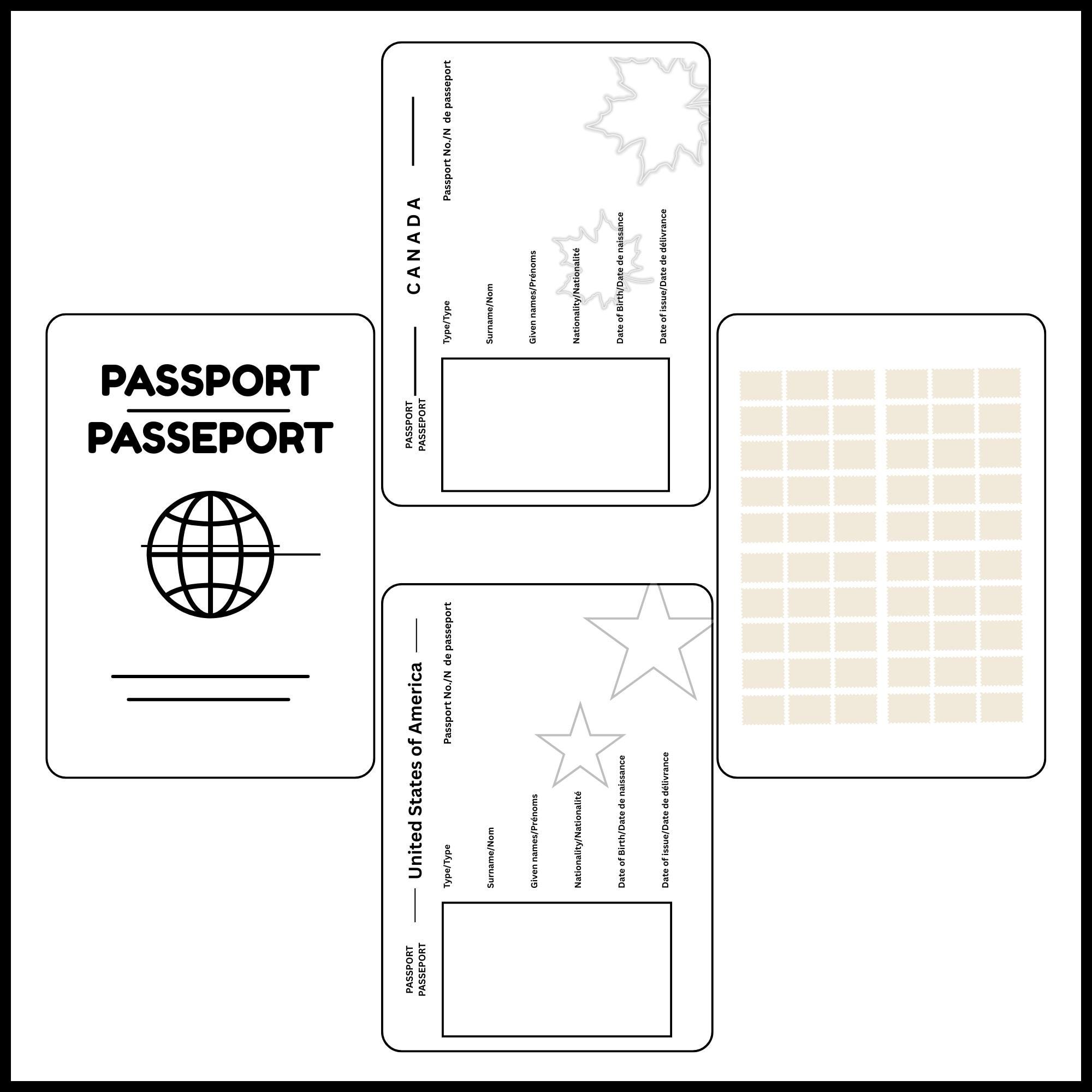 Geography: Around the World Printable Country Research Project | Fun ...