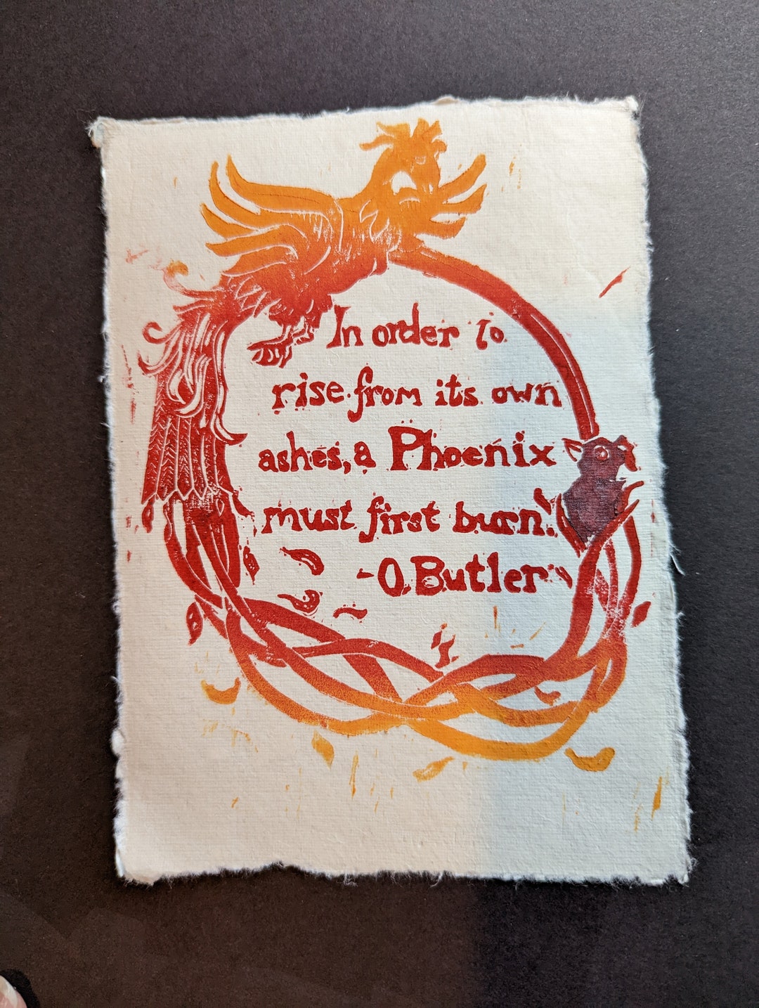 Octavia Butler Phoenix Quote Print - Etsy