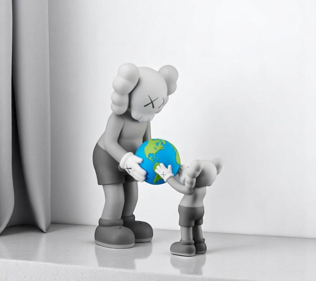 Replica KAWS 'the Promise' Figure Statue - Hypebeast Decor - Bear Brick ...