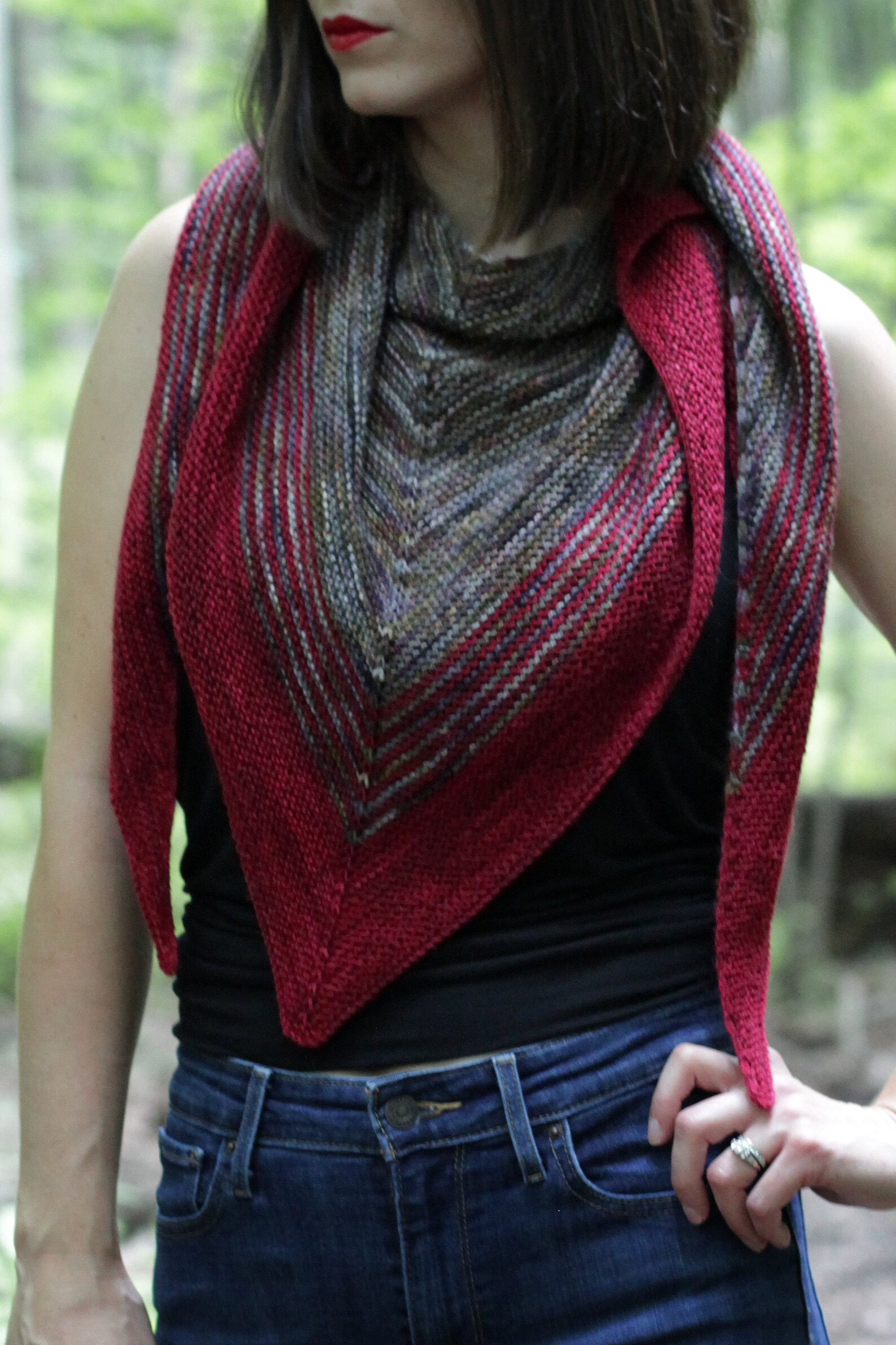 Vampira Shawl Knitting Pattern - Etsy