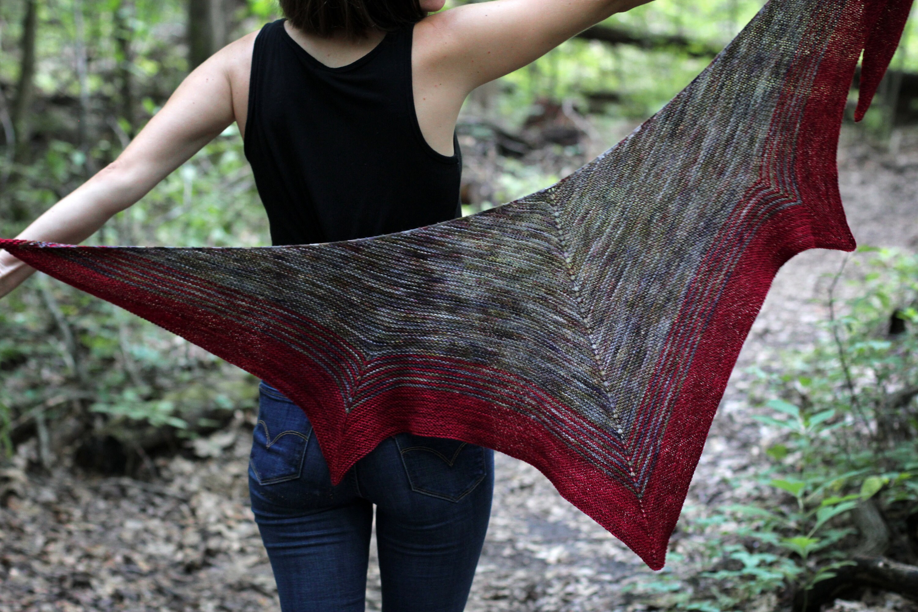 Vampira Shawl Knitting Pattern - Etsy