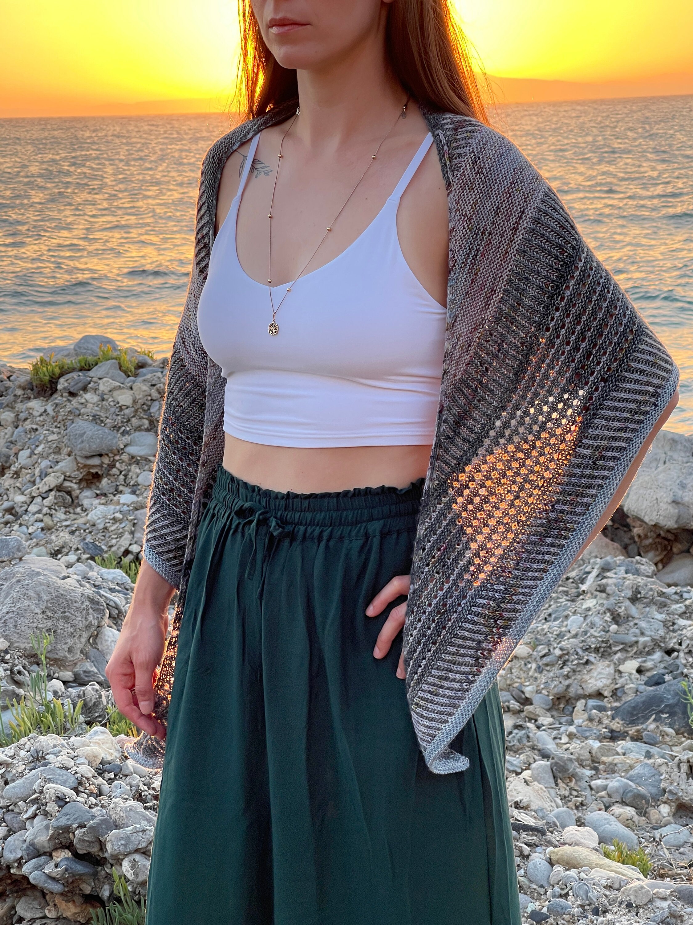 Selene Shawl Knitting Pattern - Etsy