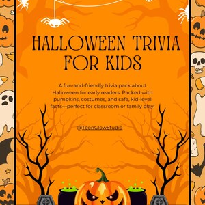 Halloween Trivia Game, Printable Halloween Game, Halloween Party Games ...