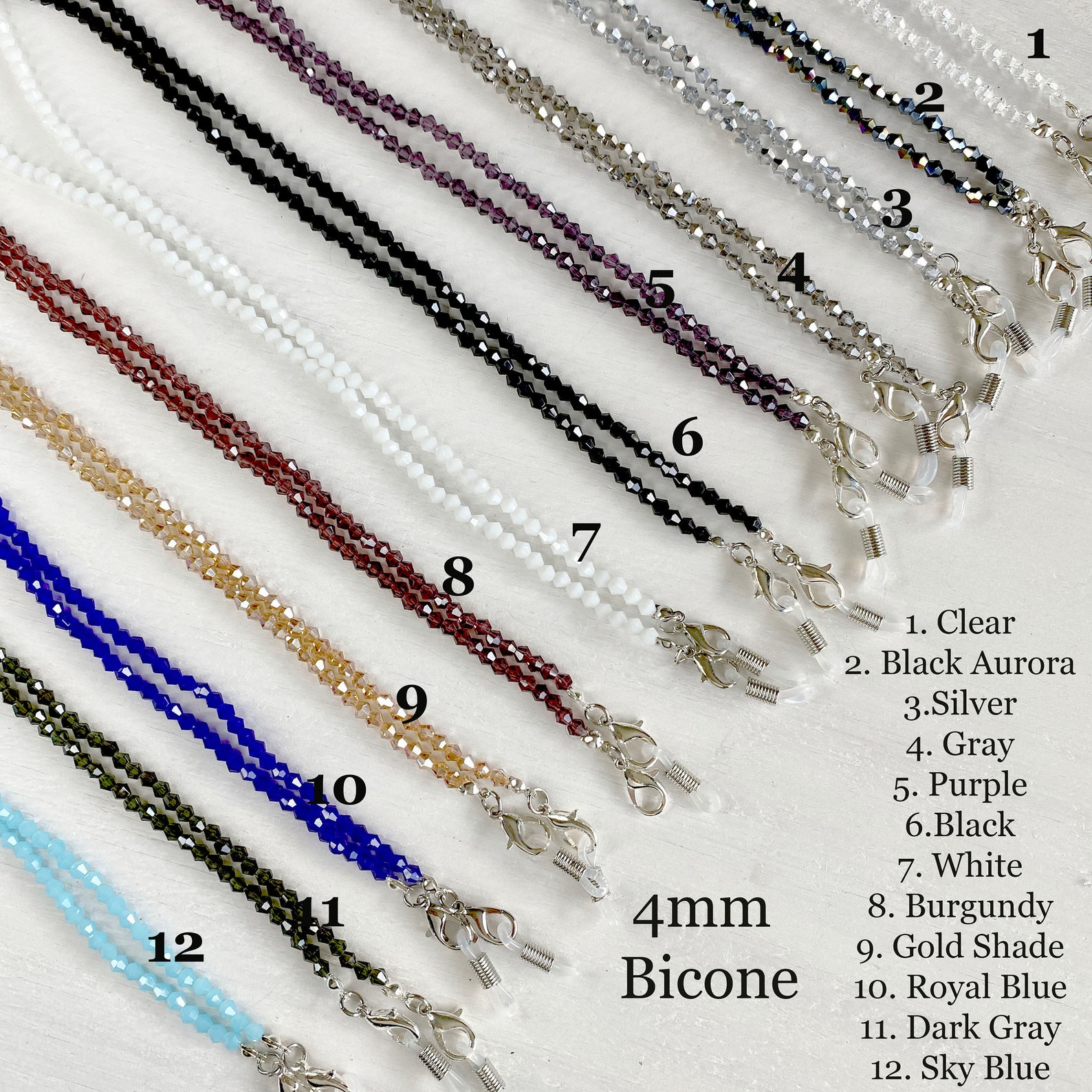 Mask Chains Mask Lanyards Mask Holders With Beautiful Beads - Etsy