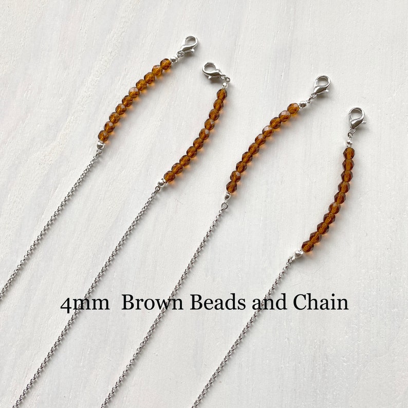 Mask Chains Mask Lanyards Mask Holders With Beautiful Beads - Etsy