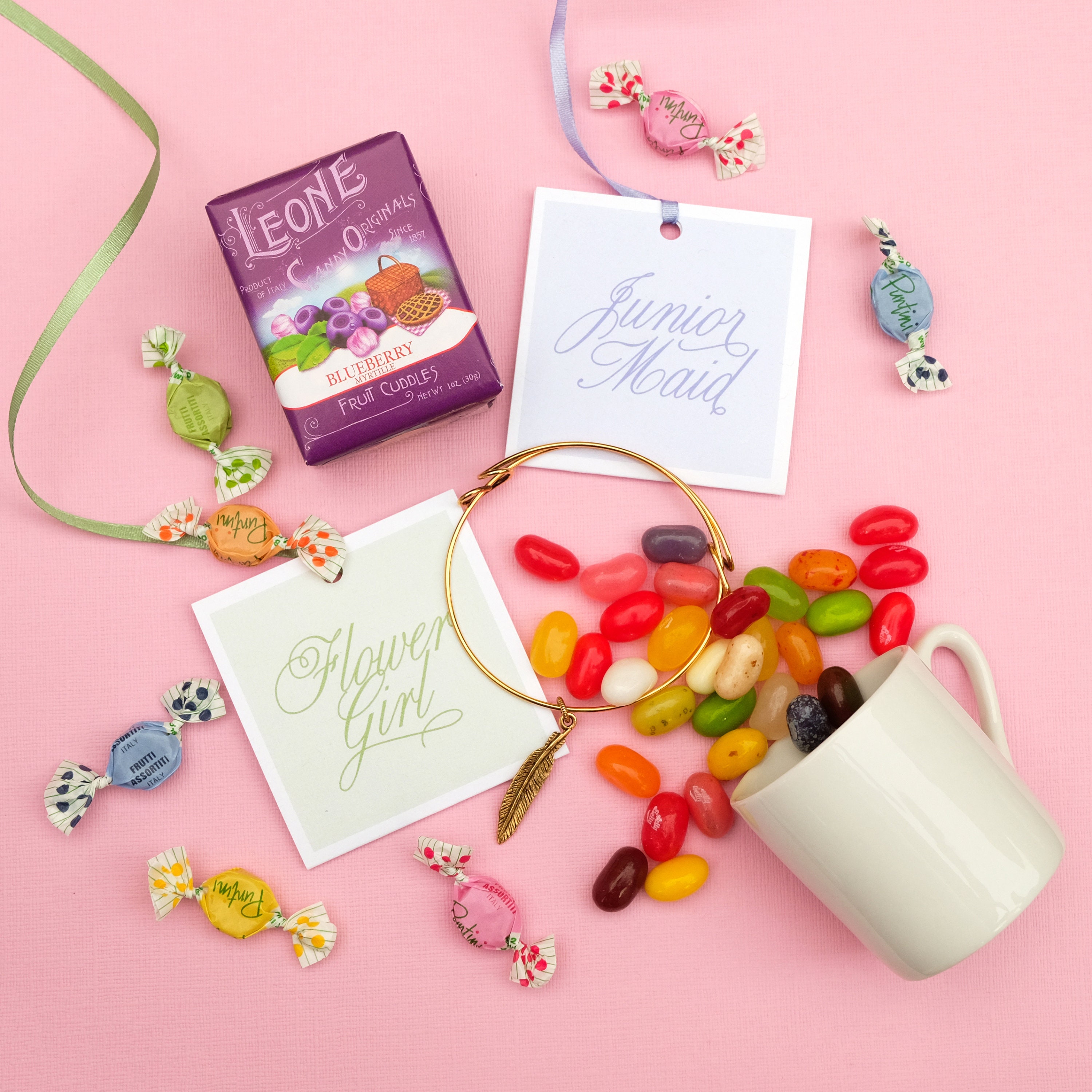 Wedding Cake Pull Gold Bridesmaid Charm Cake 2 Cake Pulls | Etsy