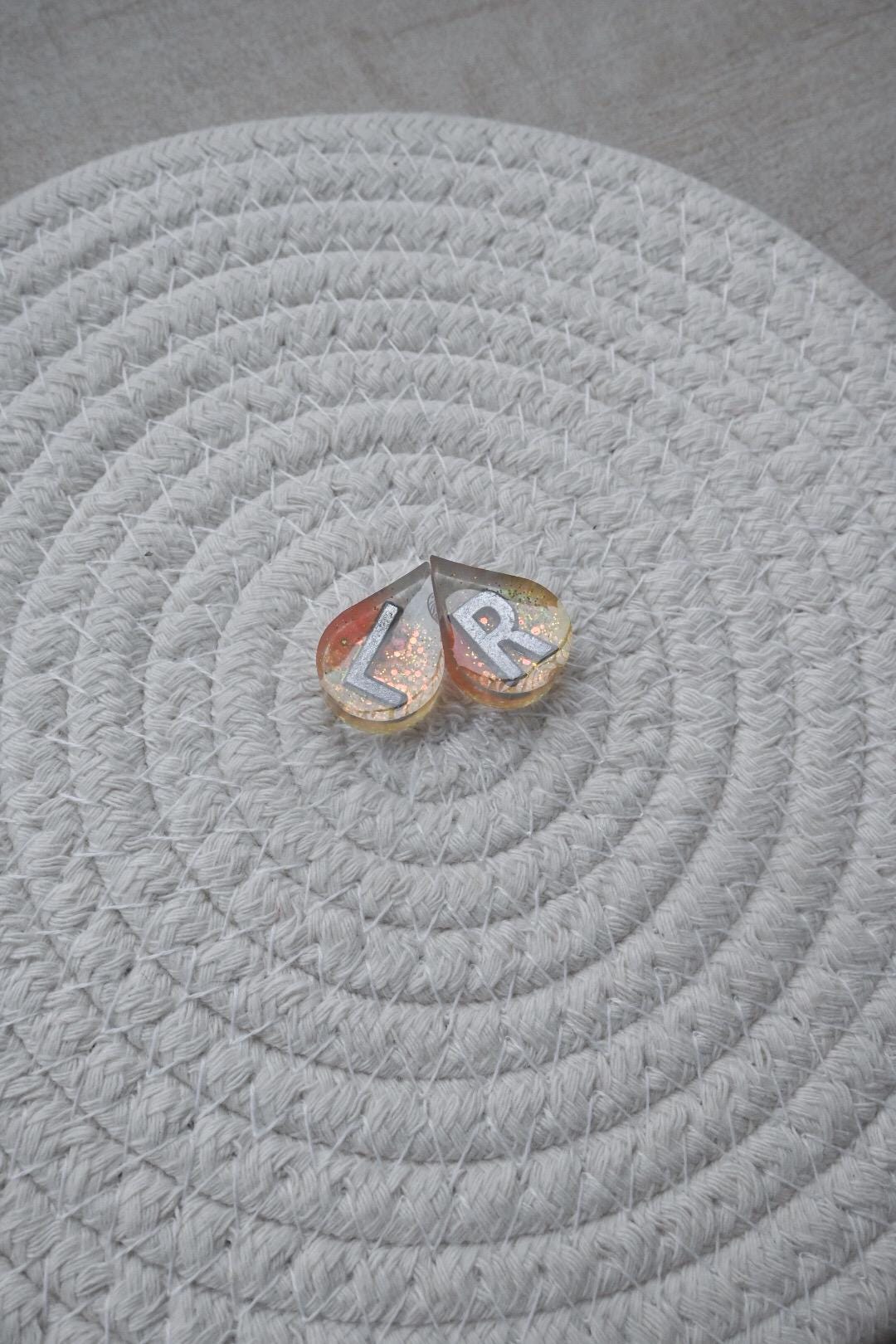 Handmade Teardrop X-ray Markers: Radiography Lead Markers (pair) - Etsy