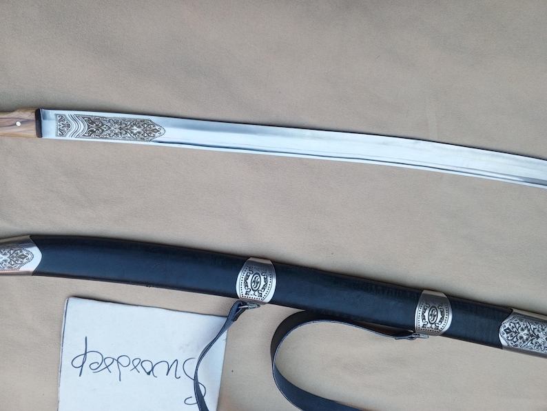 Cossack Shashka Saber and Scabbard | Saber Russia | Decorative ...