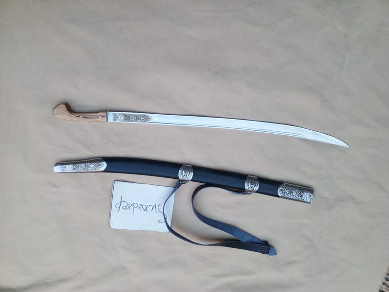Cossack Shashka Saber and Scabbard | Saber Russia | Decorative ...