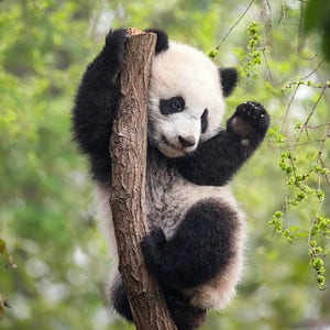 Baby Animal Nursery Print / BABY PANDA / Baby Animal Photo / Baby ...