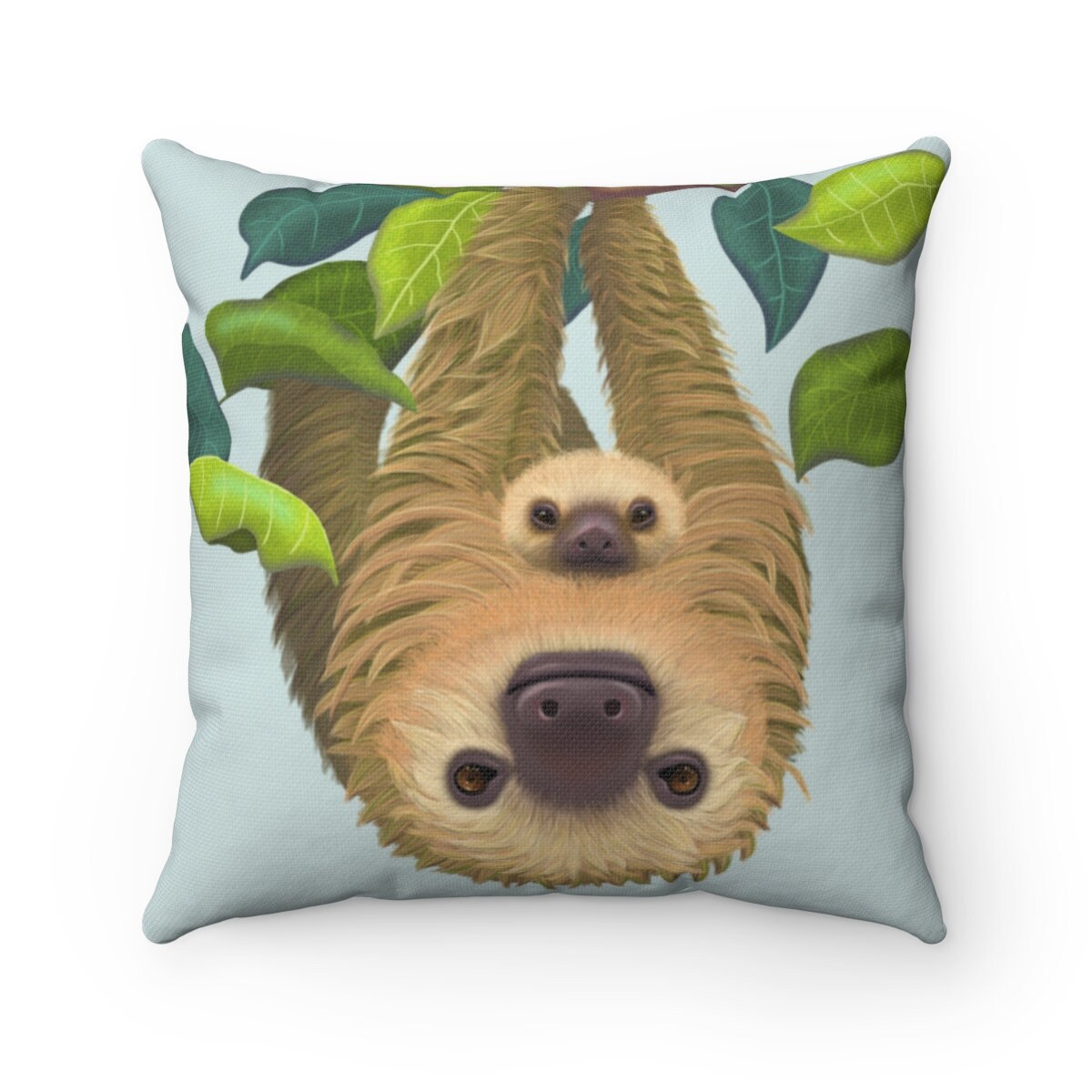 Sloth Pillow Kids, Animal Nursery Pillow, Sloth Baby Gift, Sloth Baby ...