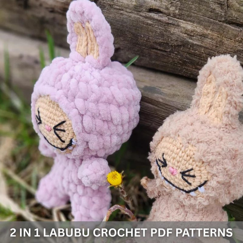 Labubu Stitch Pattern - Etsy