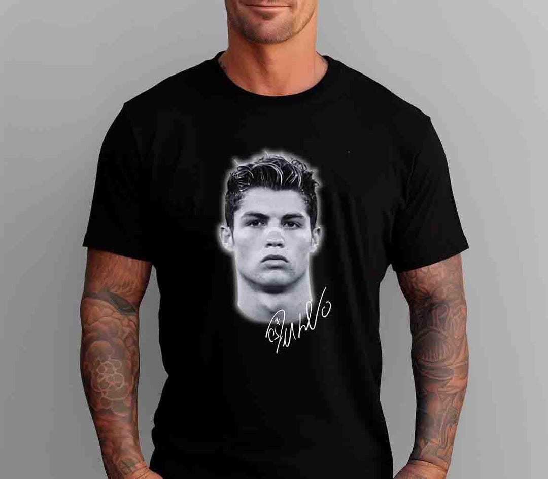 Cristiano Ronaldo T-shirt, CR7 Merch, SIU7 Fan Tee, Vintage Football ...