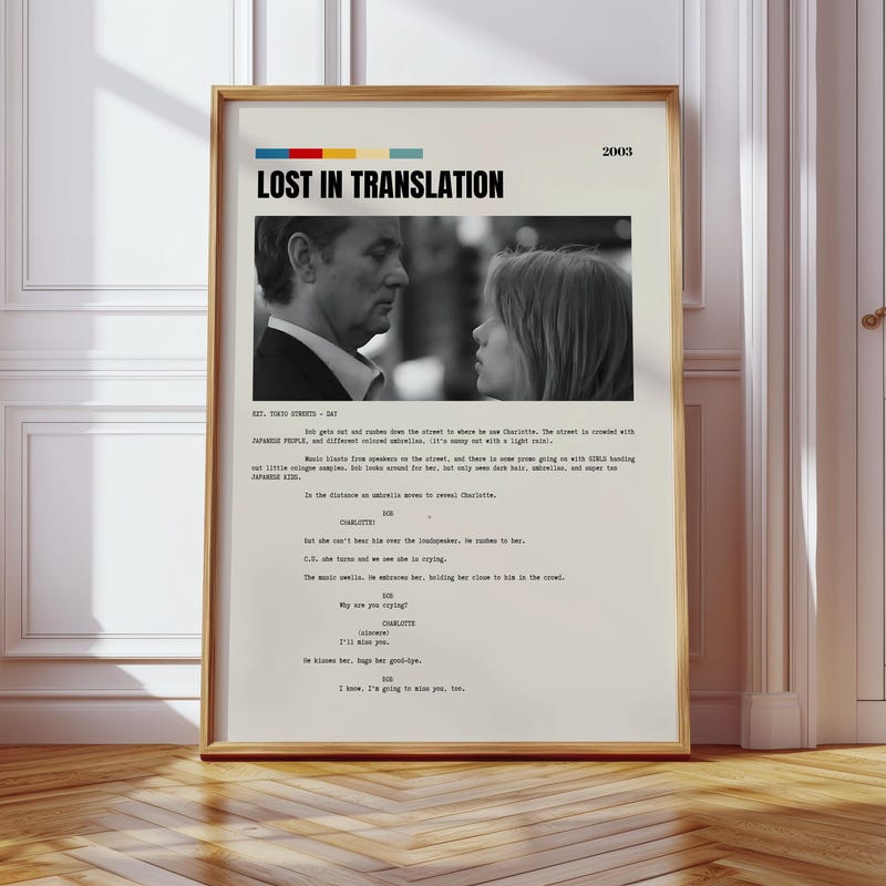 Lost in Translation - Etsy
