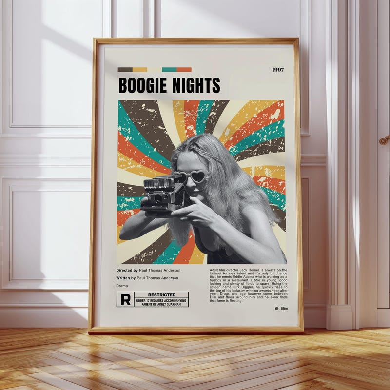 Boogie Nights Poster - Etsy