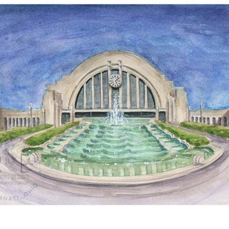Cincinnati Union Terminal - Etsy
