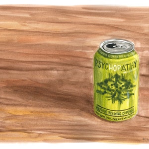 Madtree Psychopathy Beer Can, Cincinnati Beer, Brewery, Cincinnati Art ...
