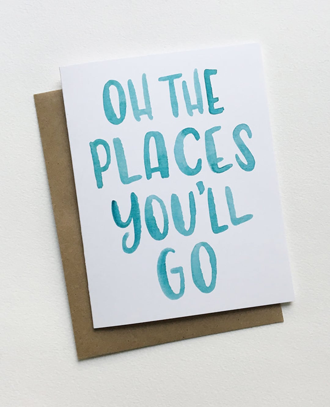 Oh the Places You'll Go Graduation Card, Congratulations - Unisex - All ...