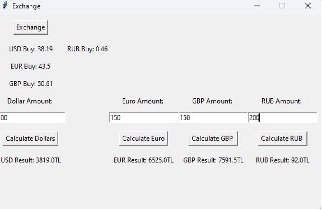 Currency Exchange Program Python Code - Etsy