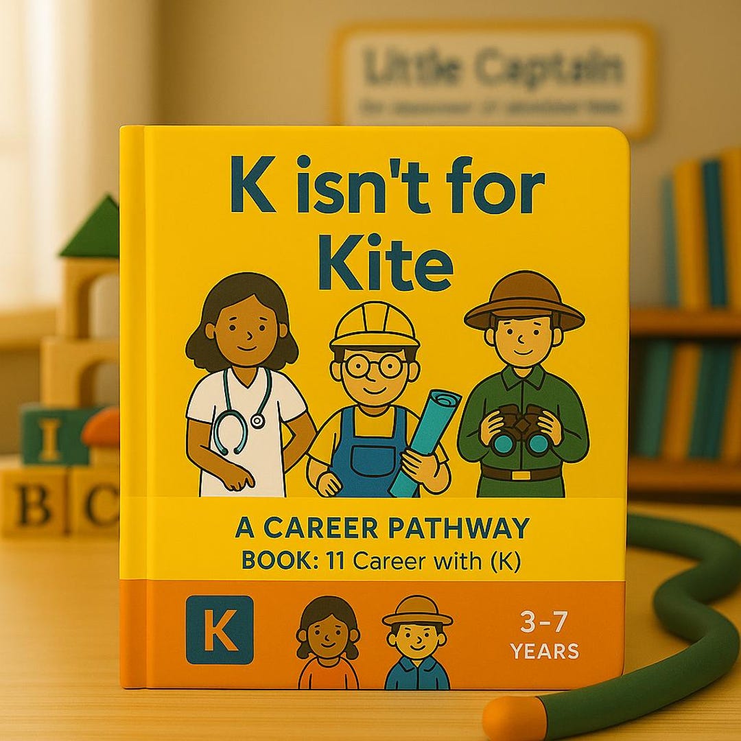 K Isn’t for Kite – Career Exploration Book for Kids | Alphabet Book K ...