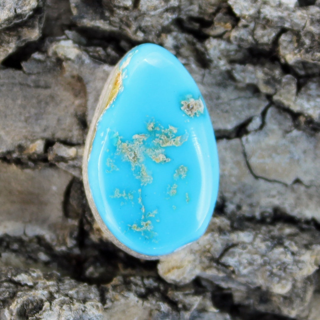 Blue Turquoise Cabochon Sleeping Beauty Mine Natural Arizona , A-14 - Etsy